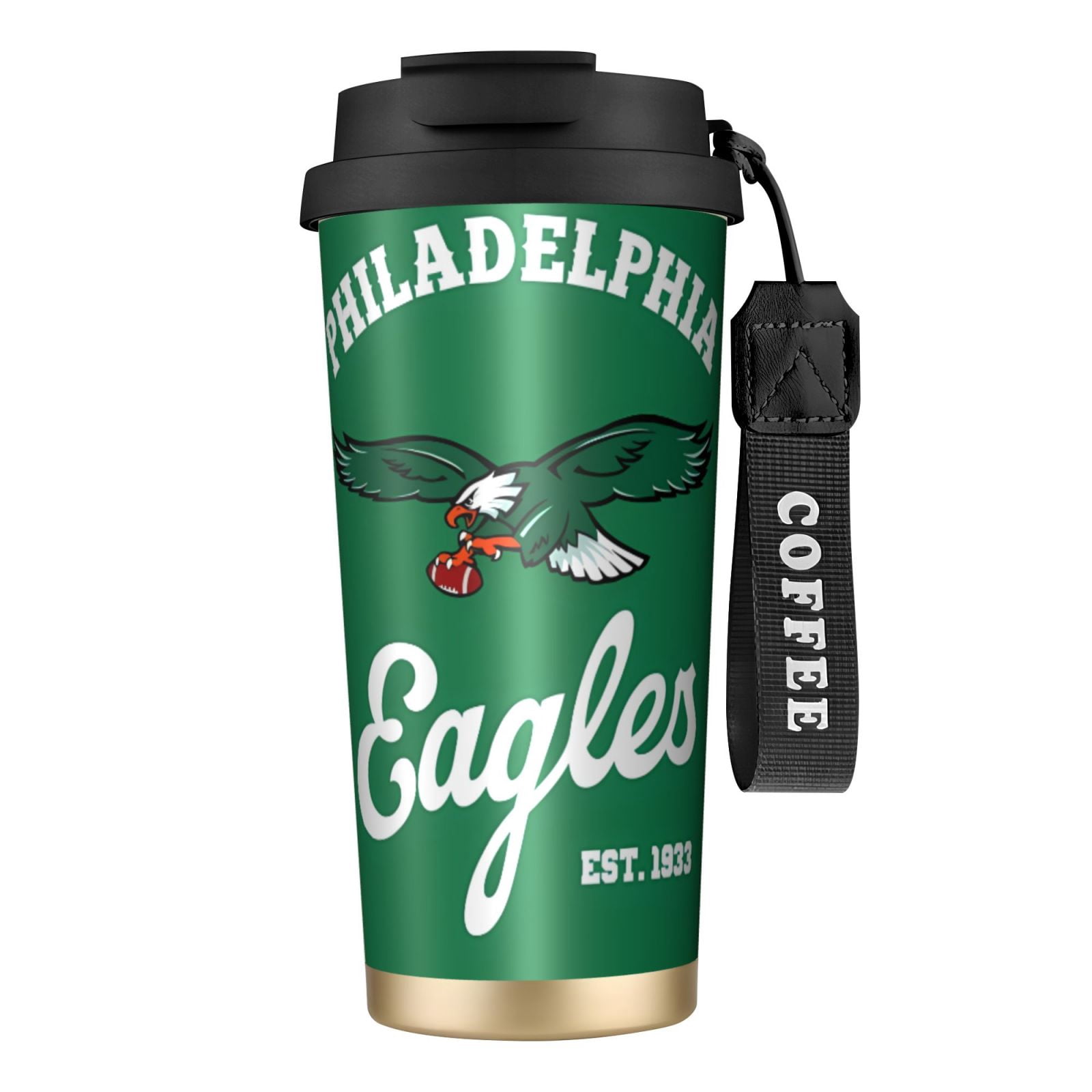 Eagles 316 Stainless Steel Coffee Cup Sports Travel Cup Leakproof, Mug ...