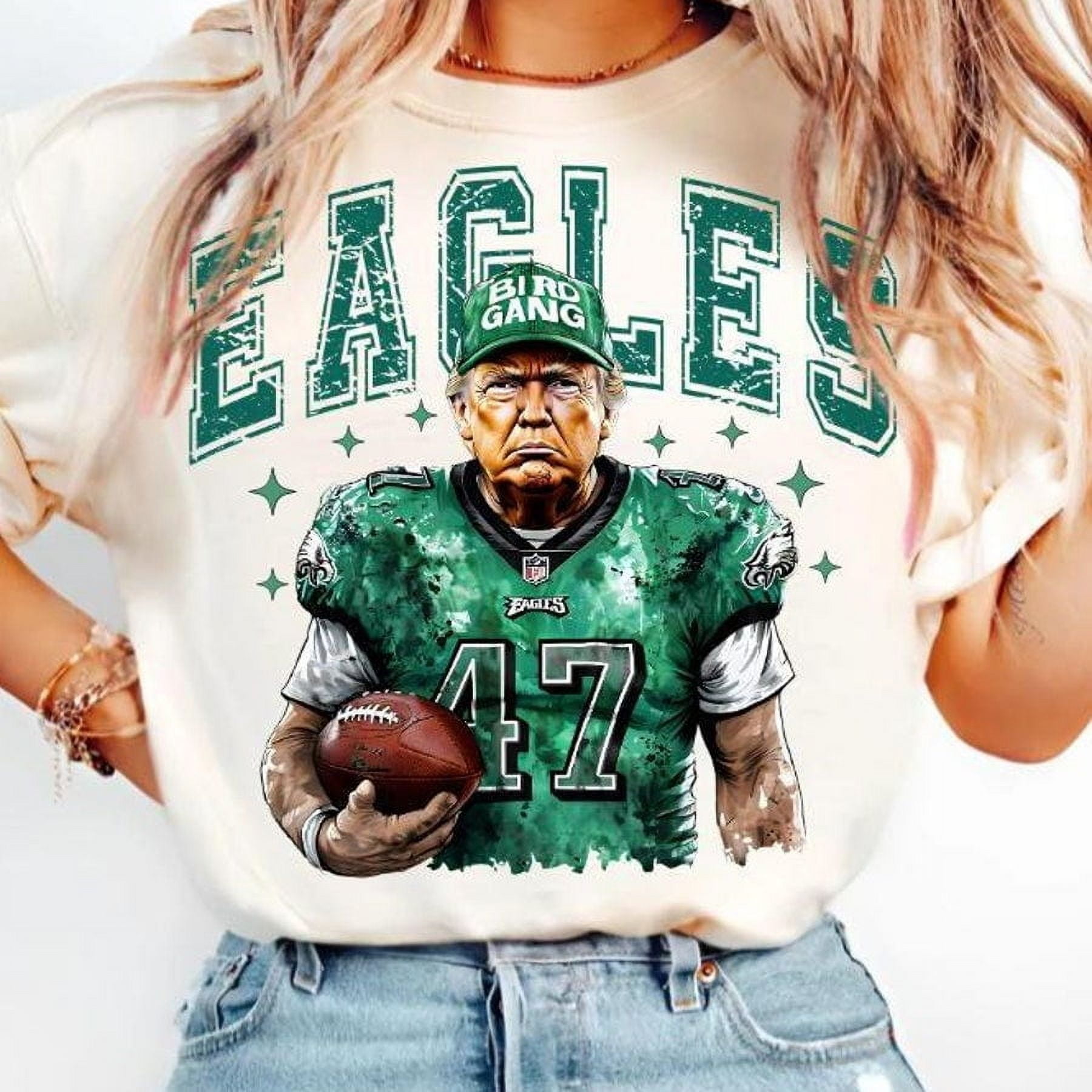 Eagles Bird Gang Trump PNG, Philadelphia PNG, Trump png, Game Day ...