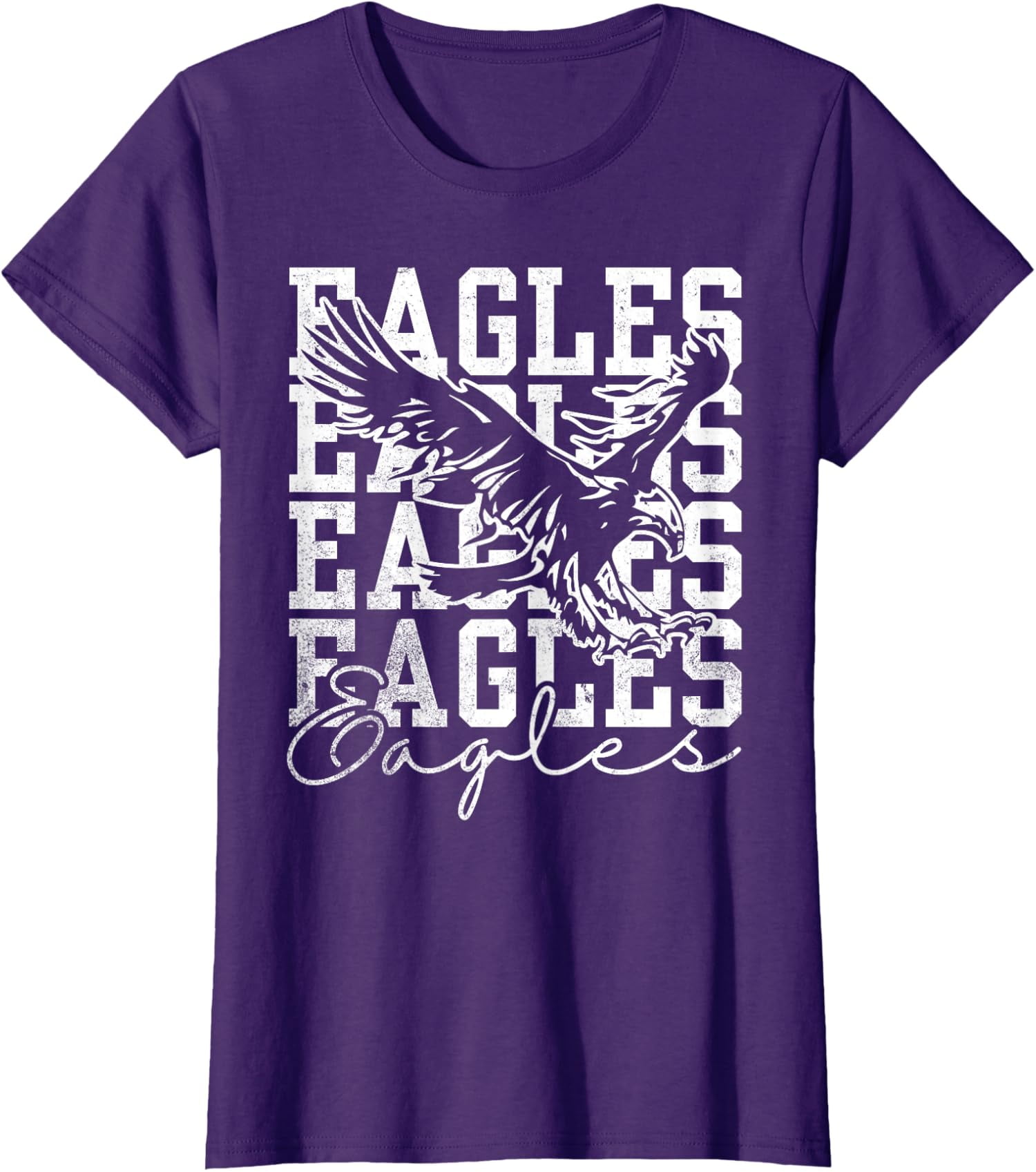 Eagles Fly Vintage Tee - Soaring Eagle Bird Lover Philadelphia Fans ...