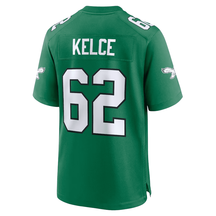 Eagles Football Shirt Jason Kelce#62 Sports Team Game Fans For Men ...