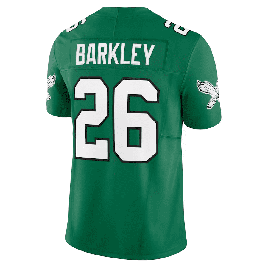 Eagles Football Shirt Saquon Barkley#26 Sports Team Game Fans For Men ...