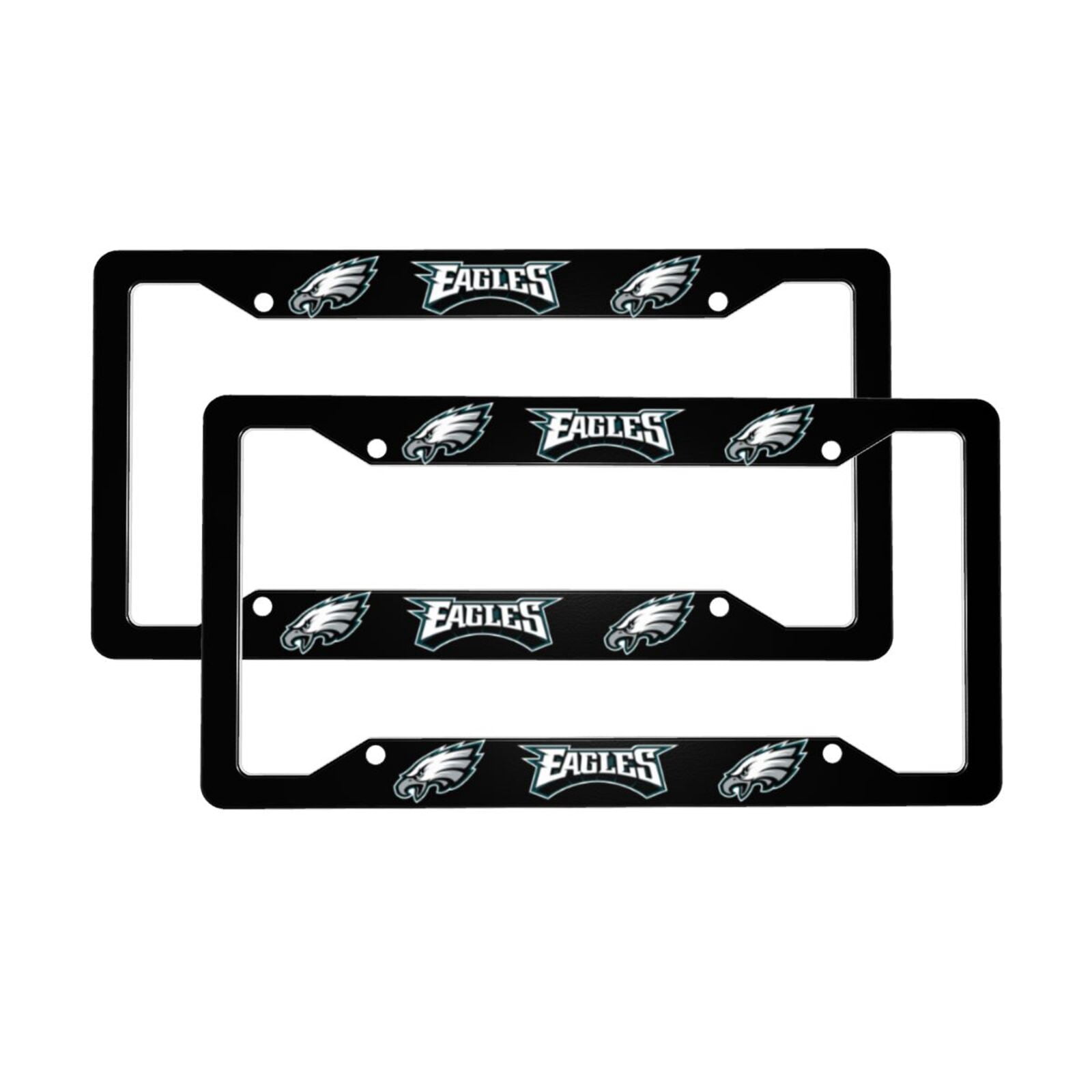 Eagles Football Team Four-Hole License Plate Frame (One Pair) Suitable ...