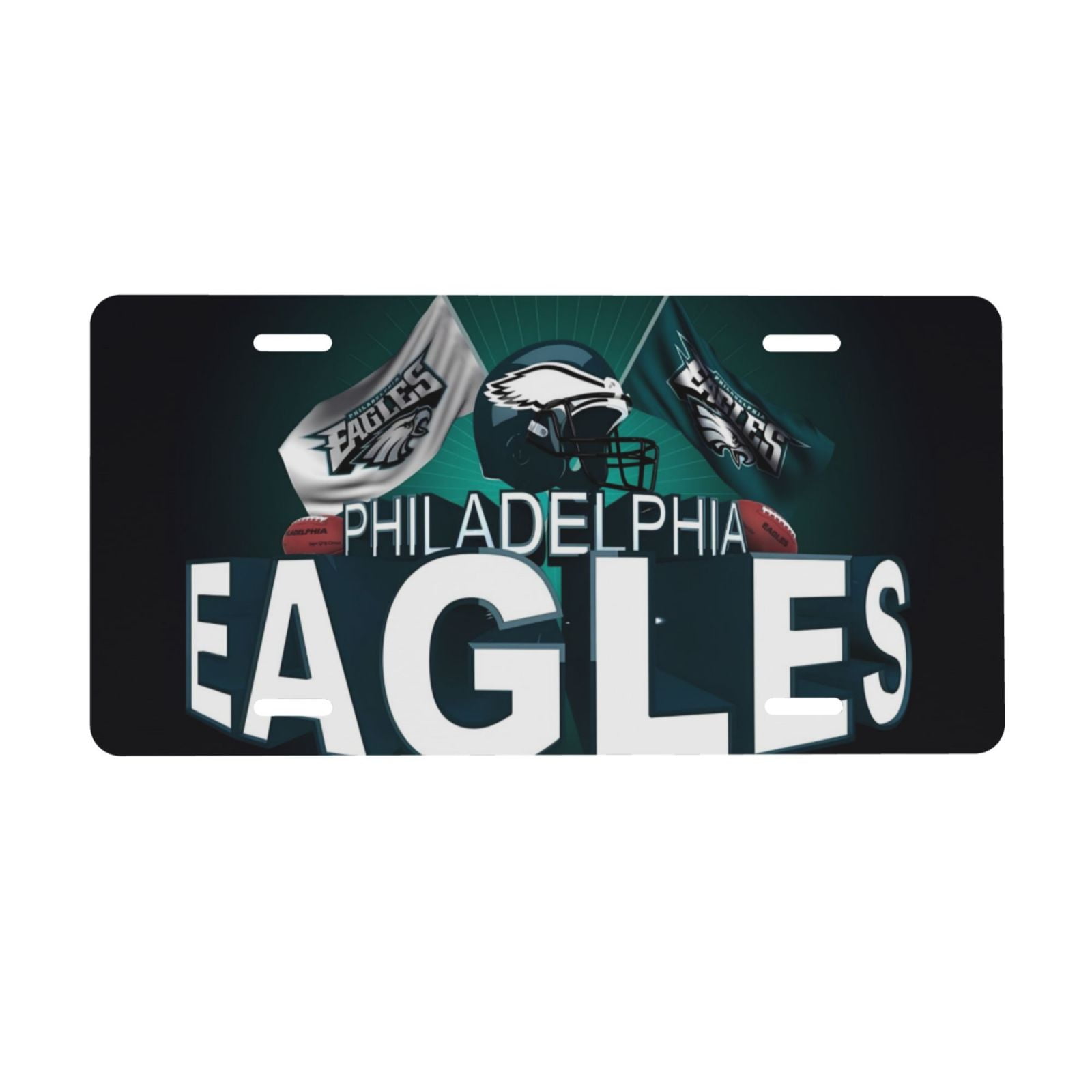 Eagles Football Team License Plate Decorative Car Front License Plate ...