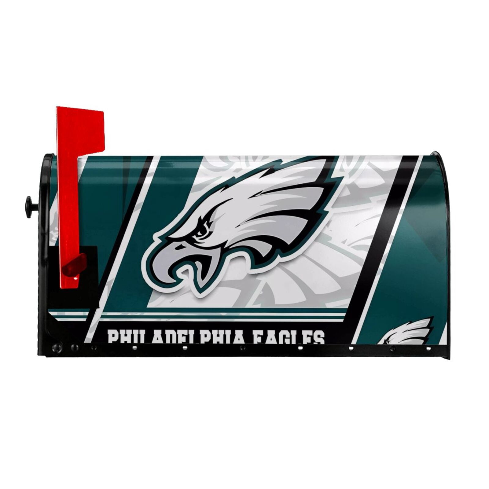 Eagles Football Team Pattern Mailbox Cover Magnetic Waterproof 21" x 18 ...