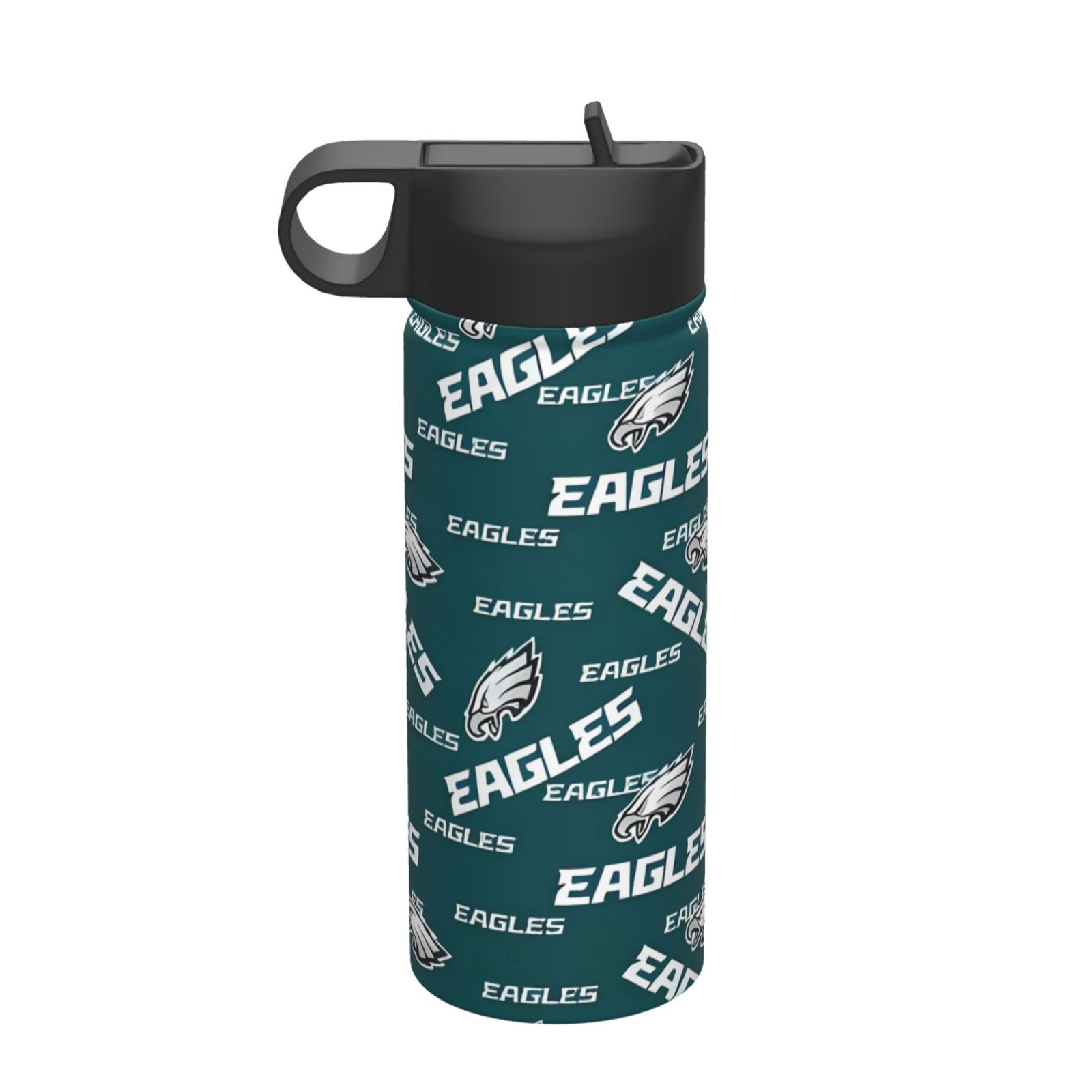 Eagles Football Team Sports Insulated Water Bottle Stainless Steel ...