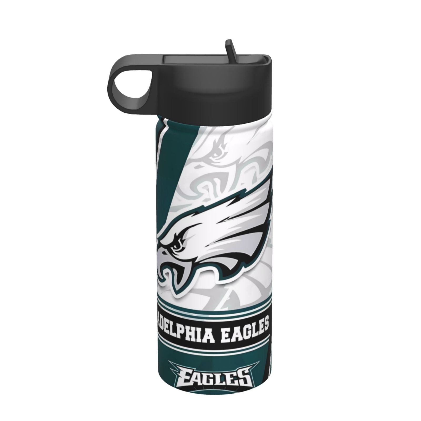 Eagles Football Team Sports Insulated Water Bottle Stainless Steel ...