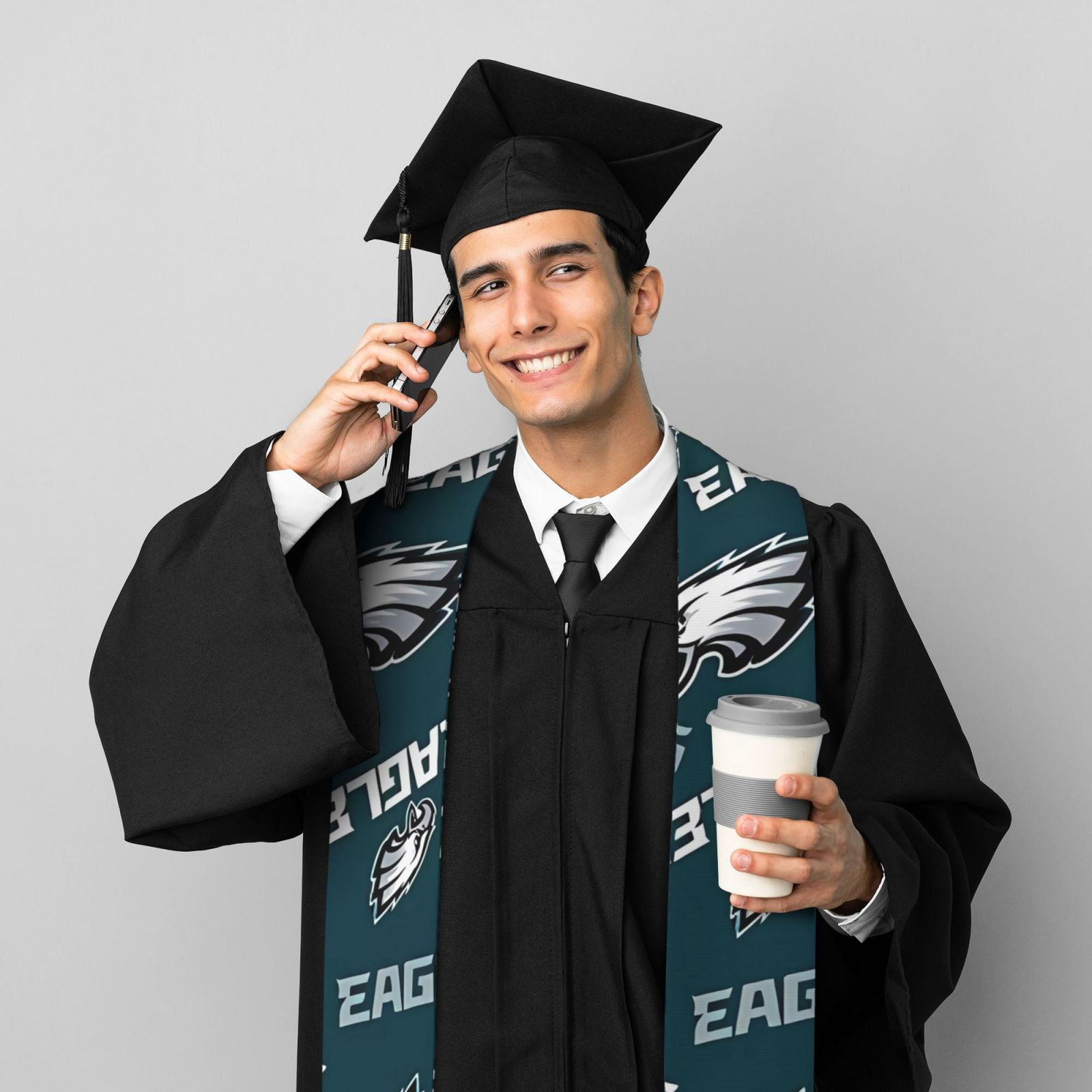 Eagles Graduation shawl ribbon sash Honor Stole Scarf Shawl ...