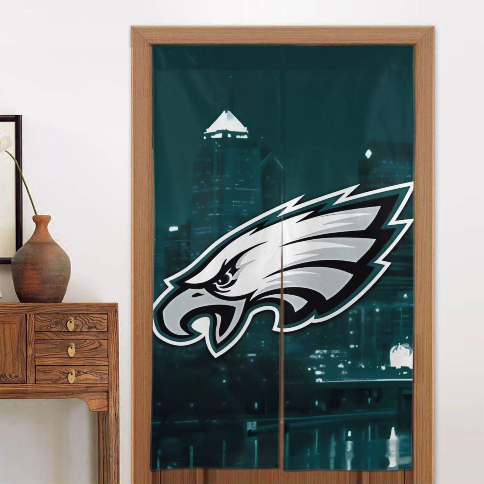 Eagles Heat Insulation And Sun Protection Door Curtain, Beautify The Room, Suitable For Bathroom ...