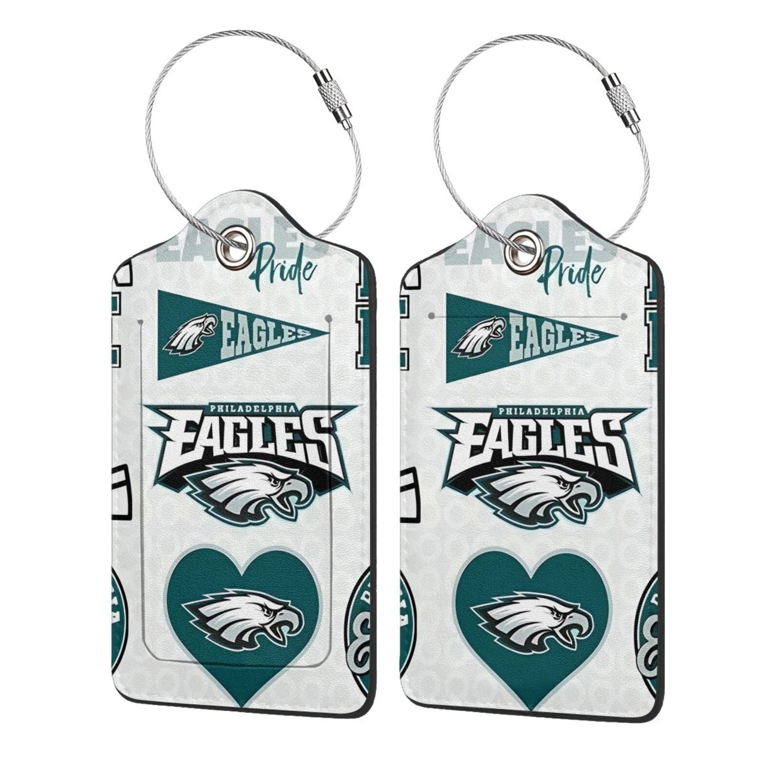Eagles Leather Luggage Tag Leather Suitcase Baggage Tags Luggage Tag ...