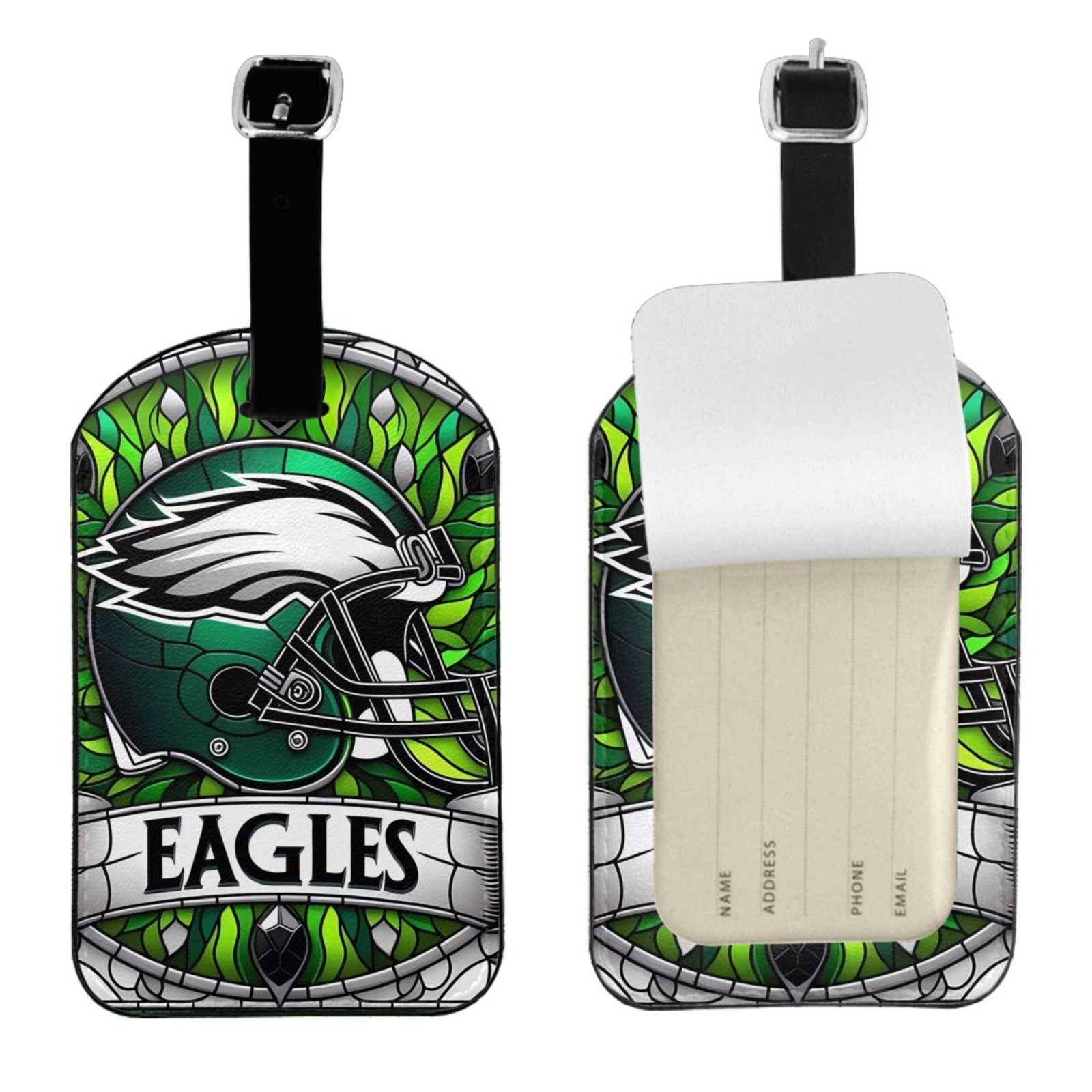 Eagles Luggage Tag Leather Suitcase Tags Identifiers, Women Men Cruise ...