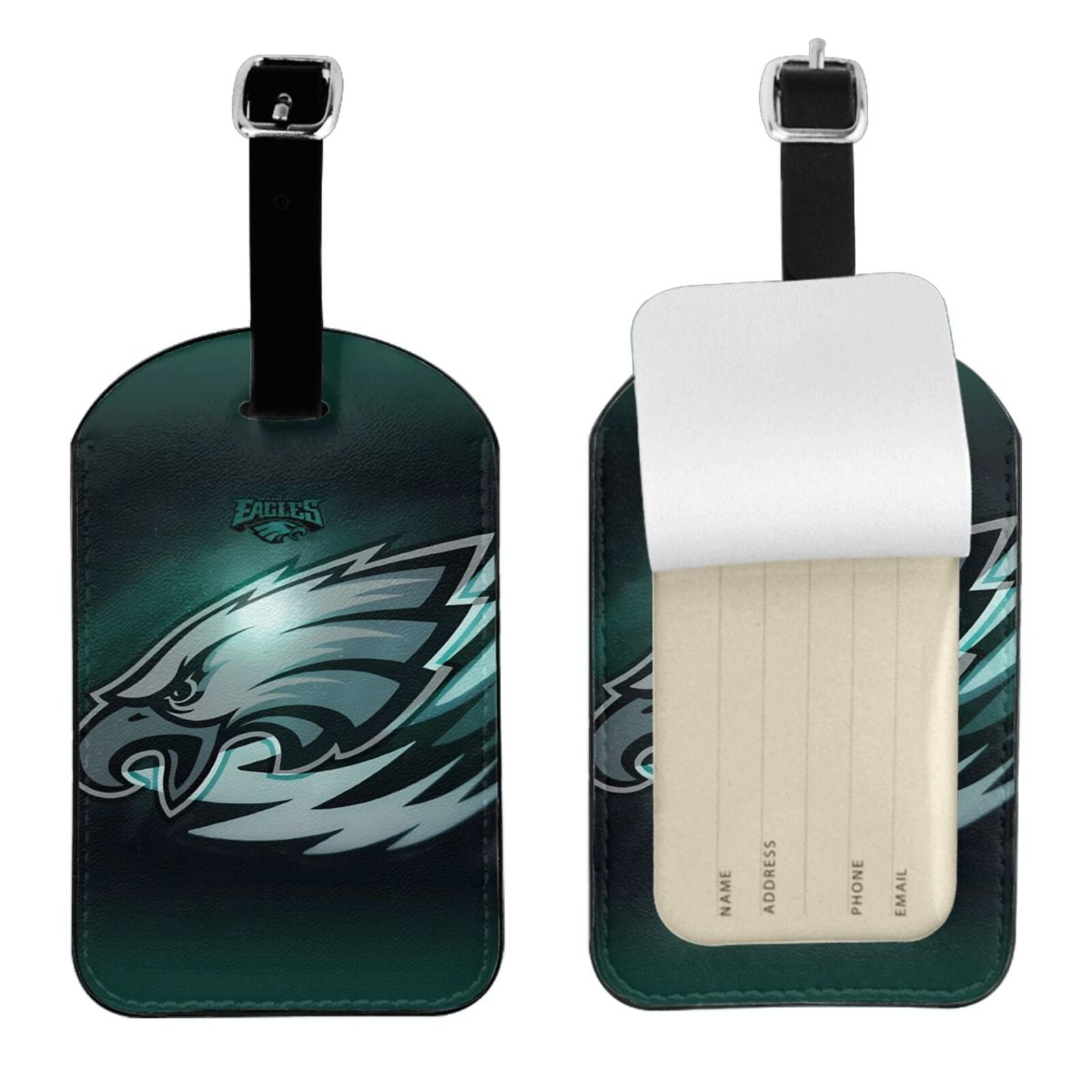 Eagles Luggage Tag Leather Suitcase Tags Identifiers, Women Men Cruise ...
