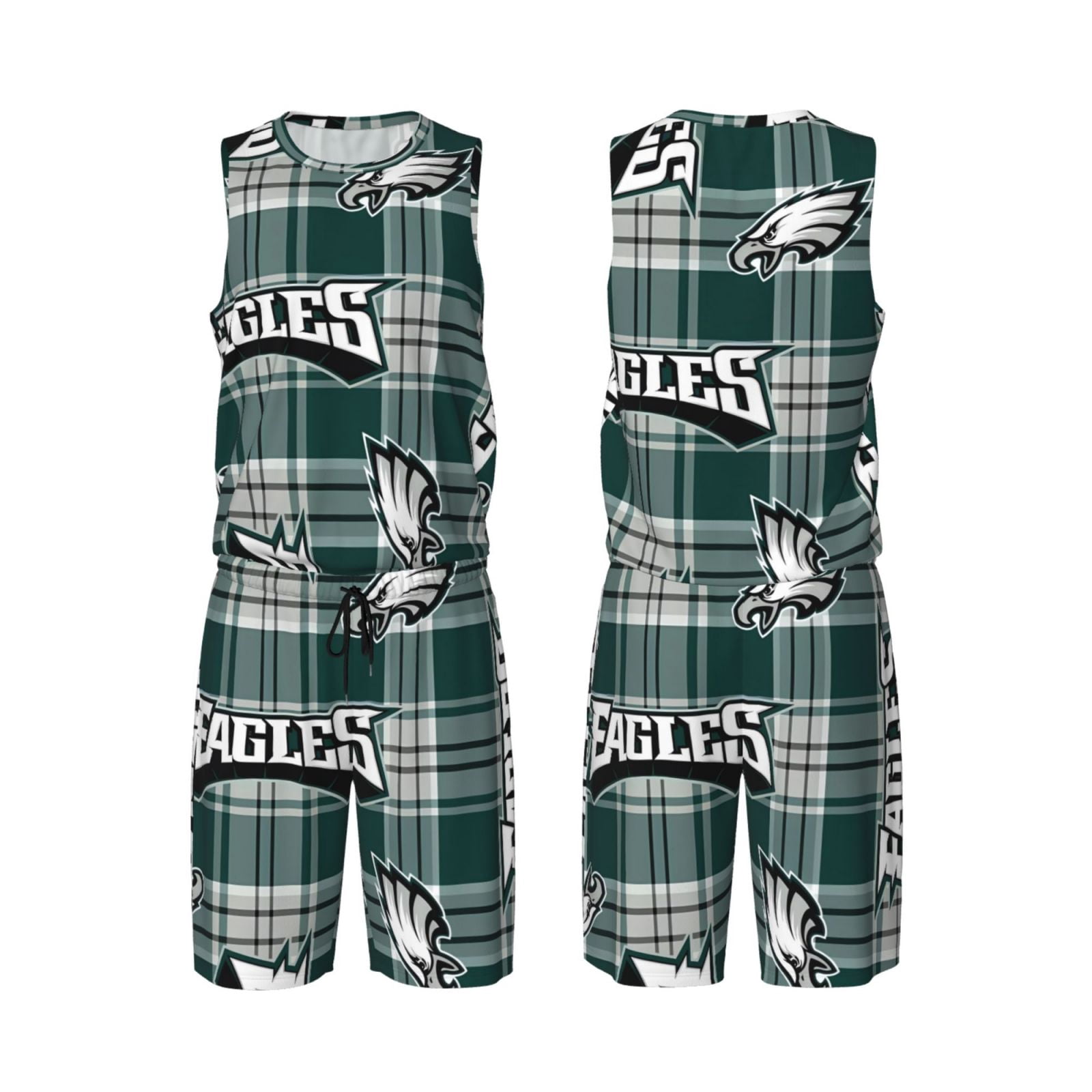 Eagles Men’s Basketball Uniform Set Men Basketball Jersey and Shorts ...