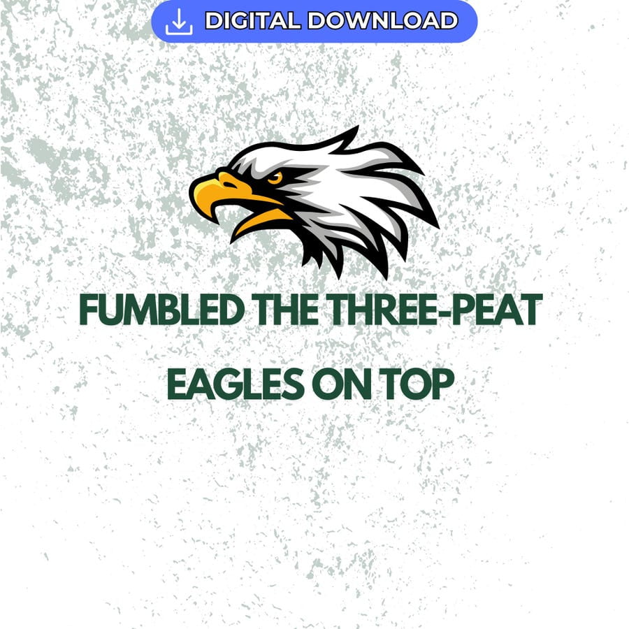 Eagles Prevent Chiefs' Three-Peat, Super Bowl LIX Champions PNG ...