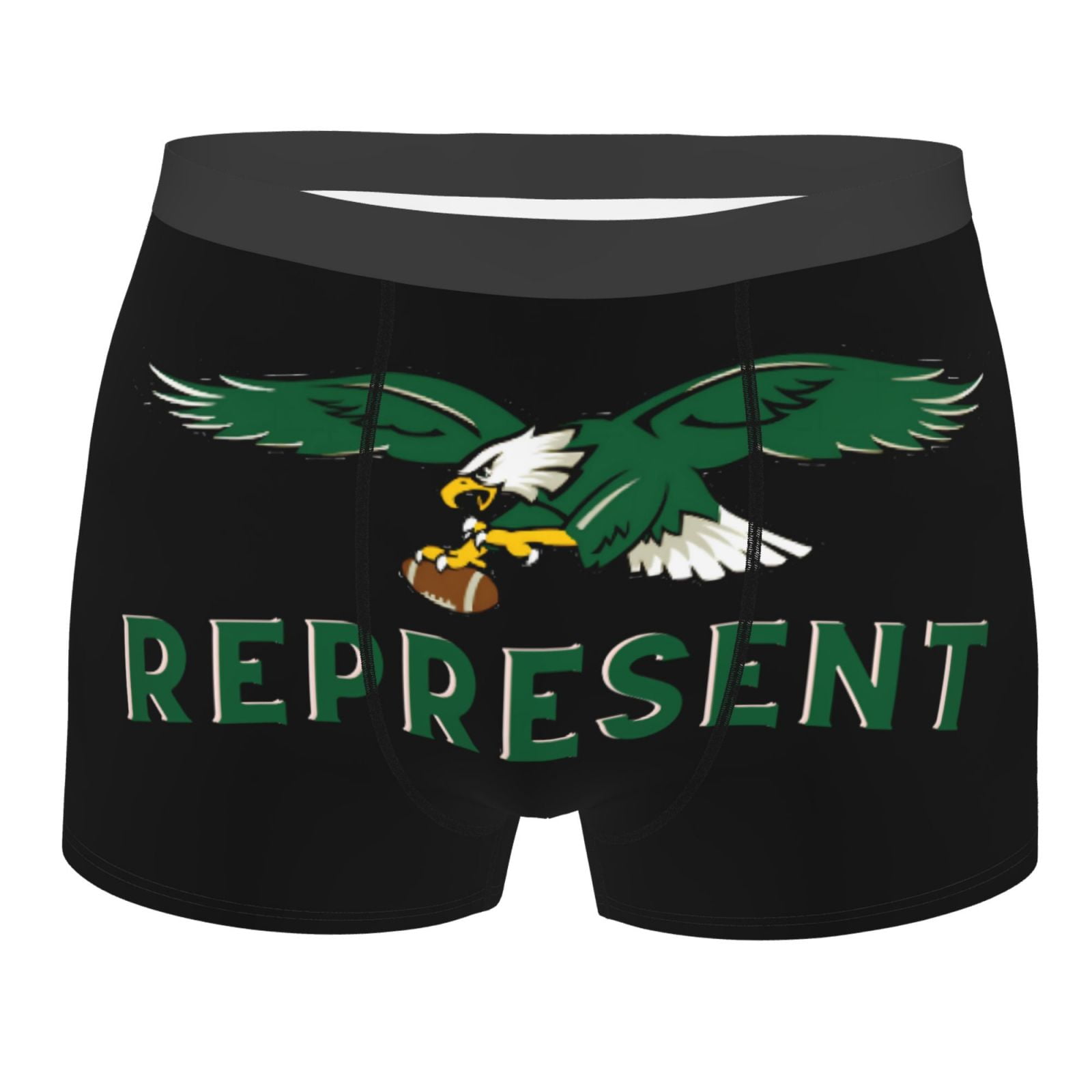 Eagles Sports Theme Men Teen Boys Boxer Briefs (S-XXL) Fun Boxers ...