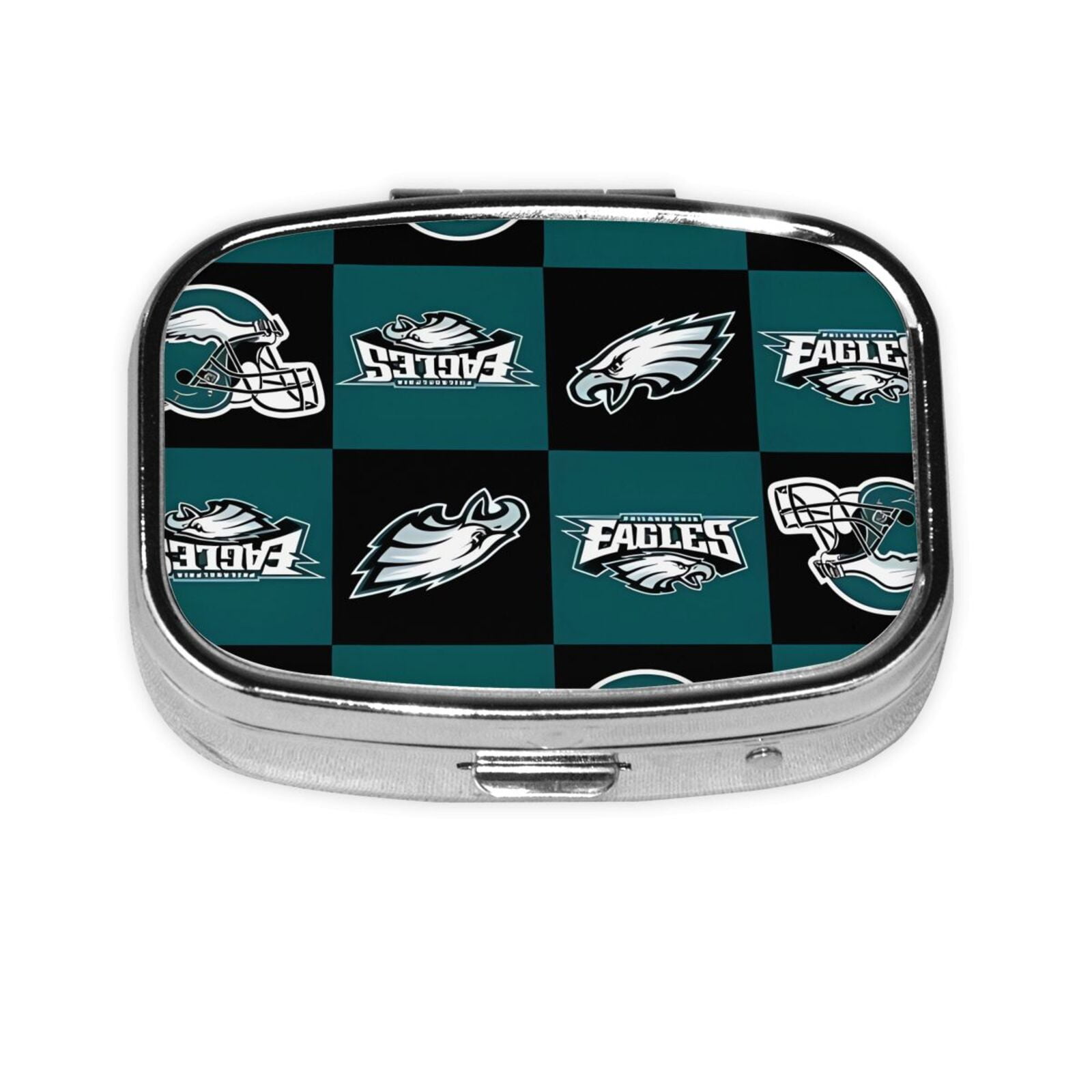 Eagles Square Pill Box Mini medicine box Vitamin Organizer Box, Travel ...
