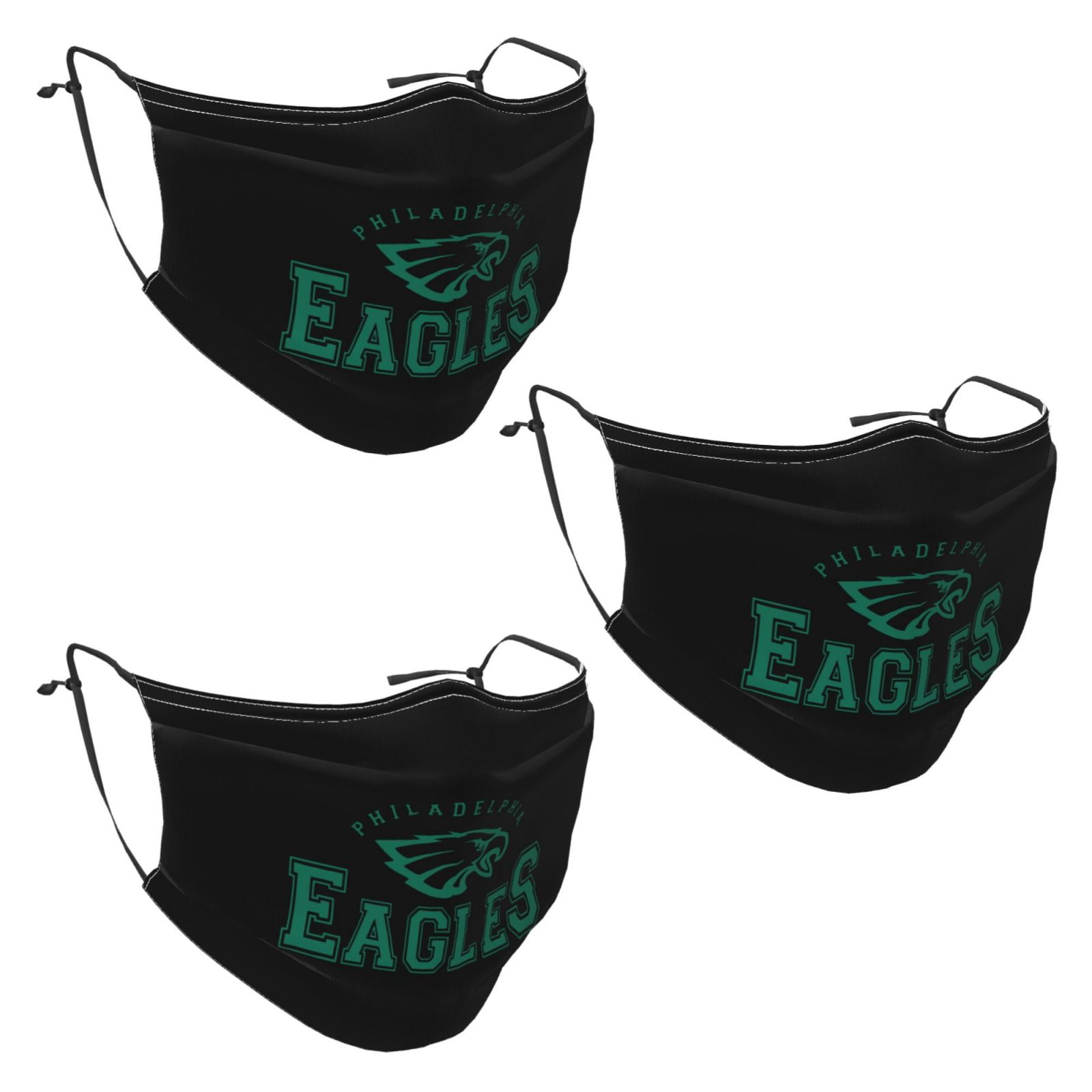 Eagles Team 3-Pack Adult Dust Mask (With Filter), Trendy Mask, Adult ...