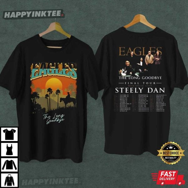 Eagles The Long Goodbye 2023 2024 Final Tour T-Shirt - Walmart.com