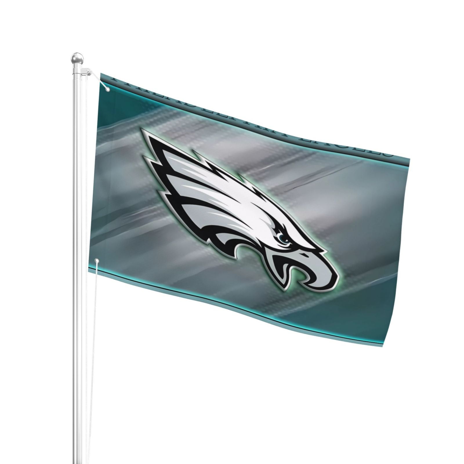 Eagles Three Layer personalized Double Sided Flag Football Fans ...
