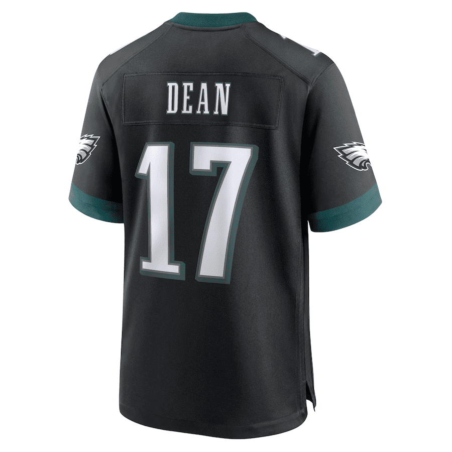 Eagless Youth Dea_n#17 Football Pl_ay_er Stitched Shirt Sport Team Game ...