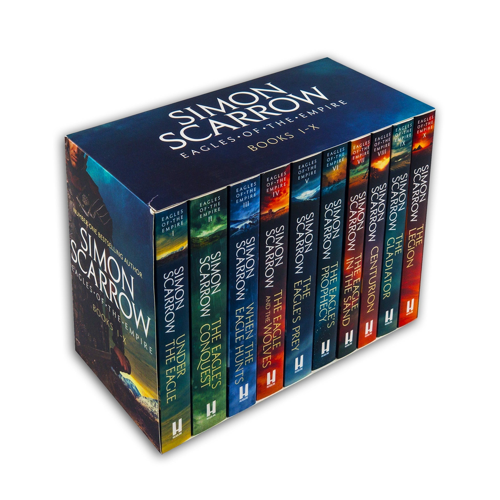 Eagles of the Empire Series by Simon Scarrow: 10 Books Box Set - Fiction - Paperback - Walmart.com