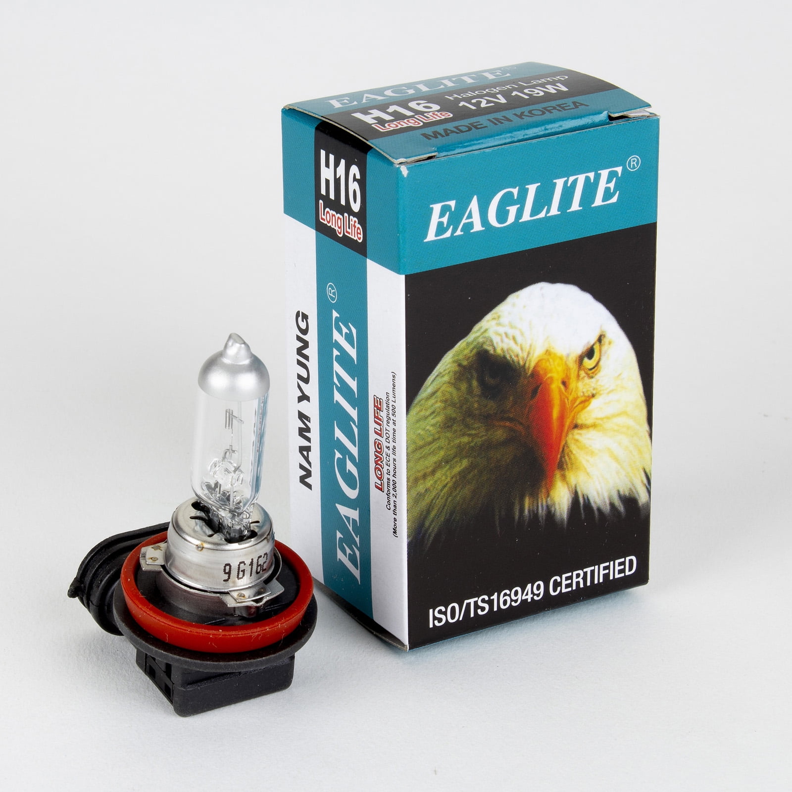 Eaglite Long Life H16 12V 19W Halogen Headlight Bulb - Walmart.com