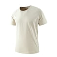 Eagokdc Mens Crew Neck T Shirts Casual Summer Pullover Short Sleeve Gym ...