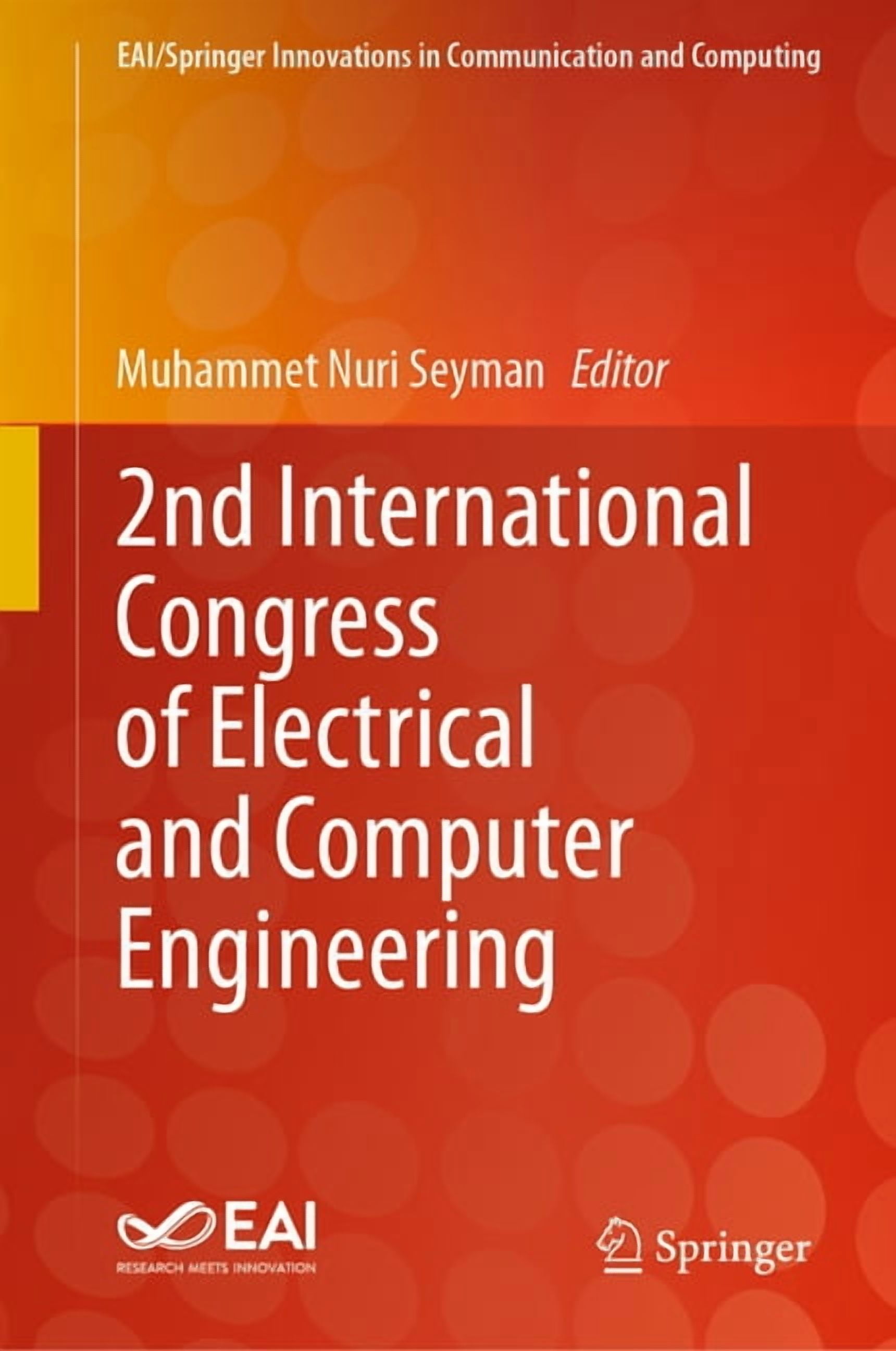 Eai/Springer Innovations in Communicatio 2nd International Congress of ...