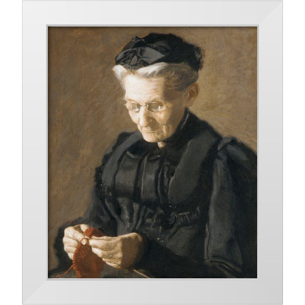 Eakins, Thomas 12x14 White Modern Wood Framed Museum Art Print Titled ...