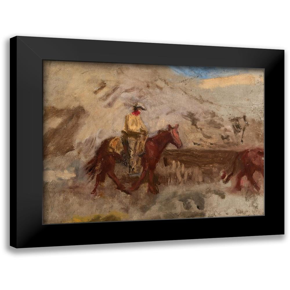 Eakins, Thomas 14x12 Black Modern Framed Museum Art Print Titled ...