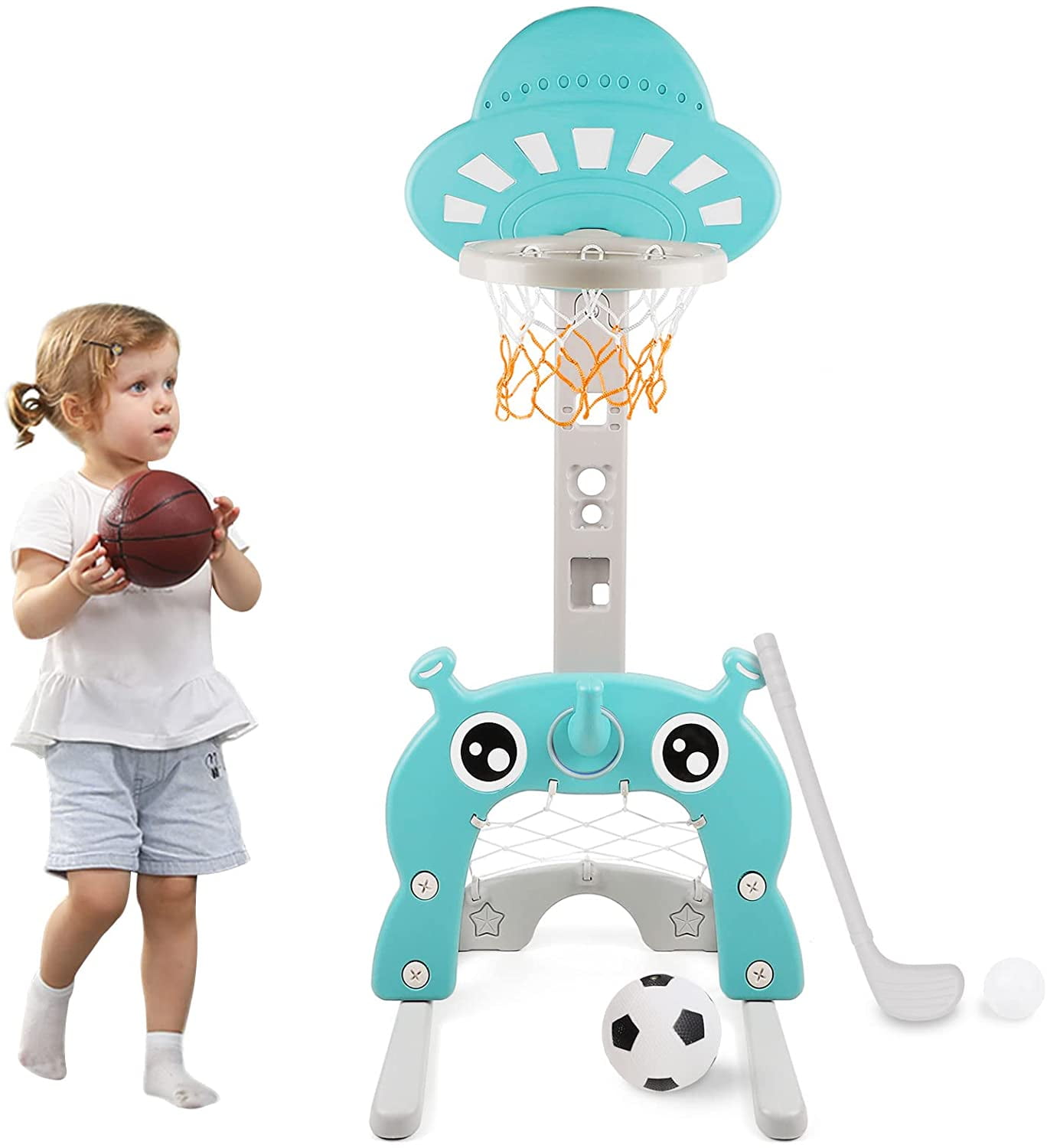 Ealing "UFO" 4-in-1 Kids Sports Activity Center Indoor Outdoor Toddler ...