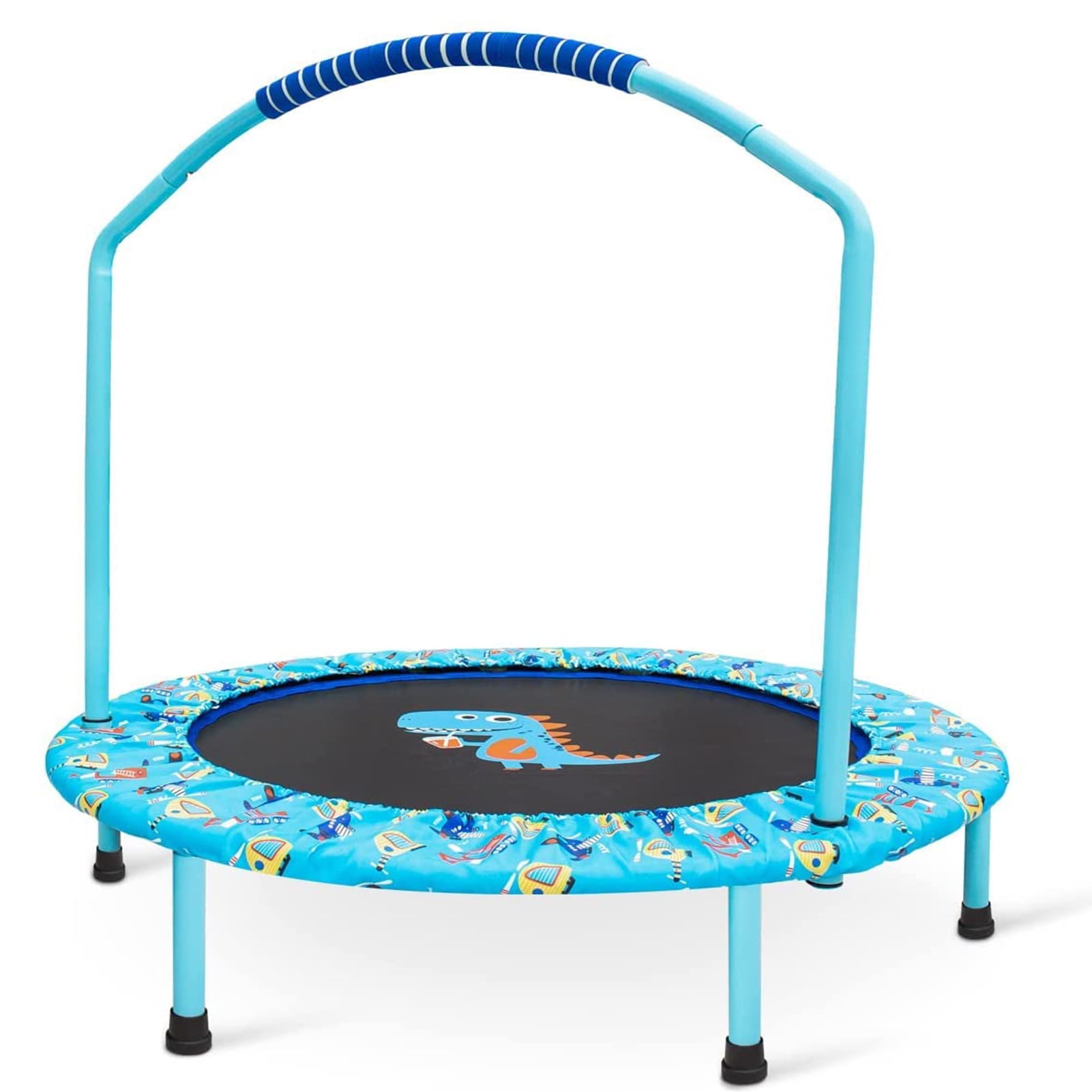Ealing 38'' Foldable Indoor/Outdoor Trampoline for Kids, Toddlers ...