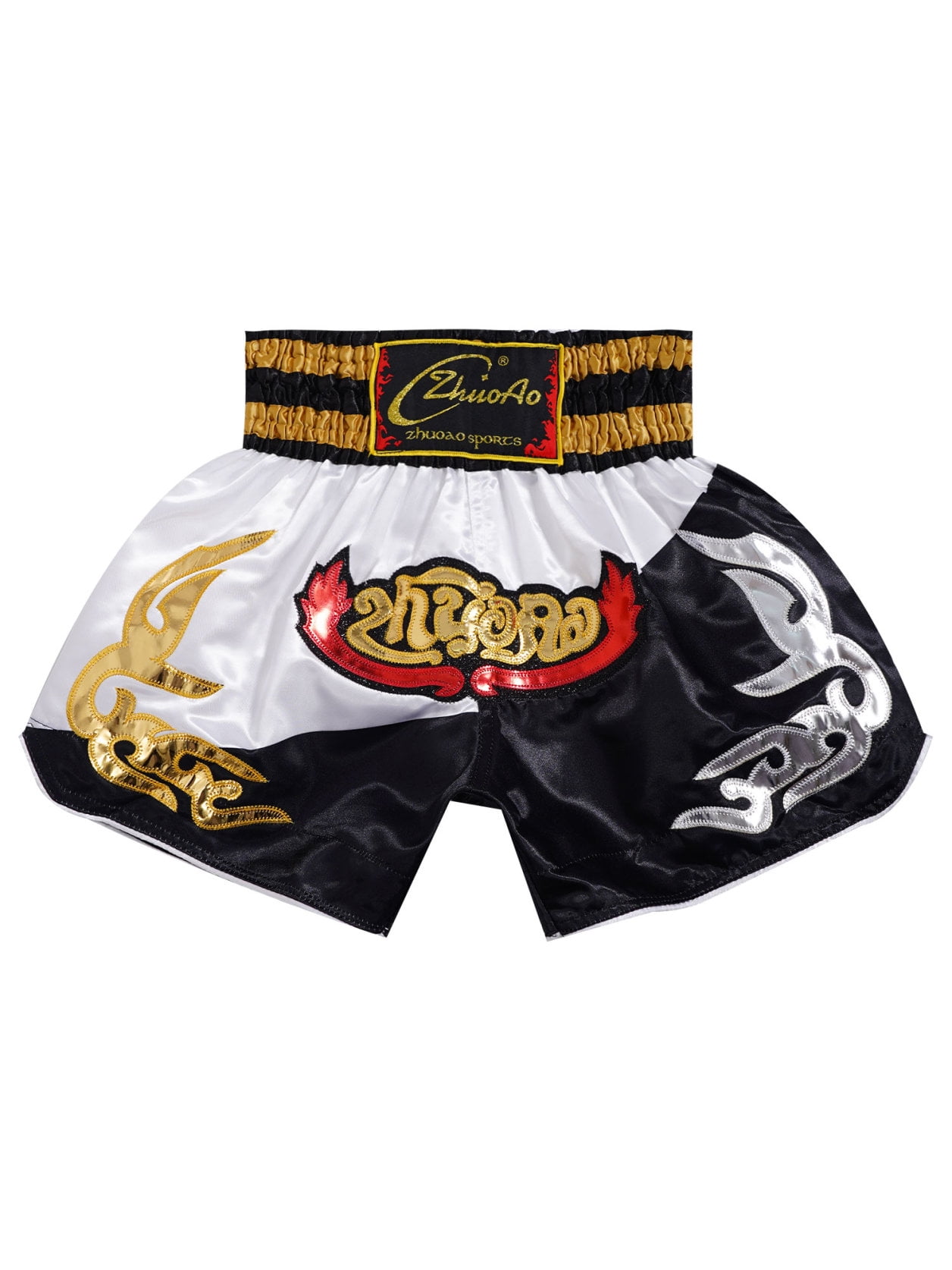 Eandarui Kids Boy Boxing Trunks Muay Thai Boxing Shorts Grappling ...