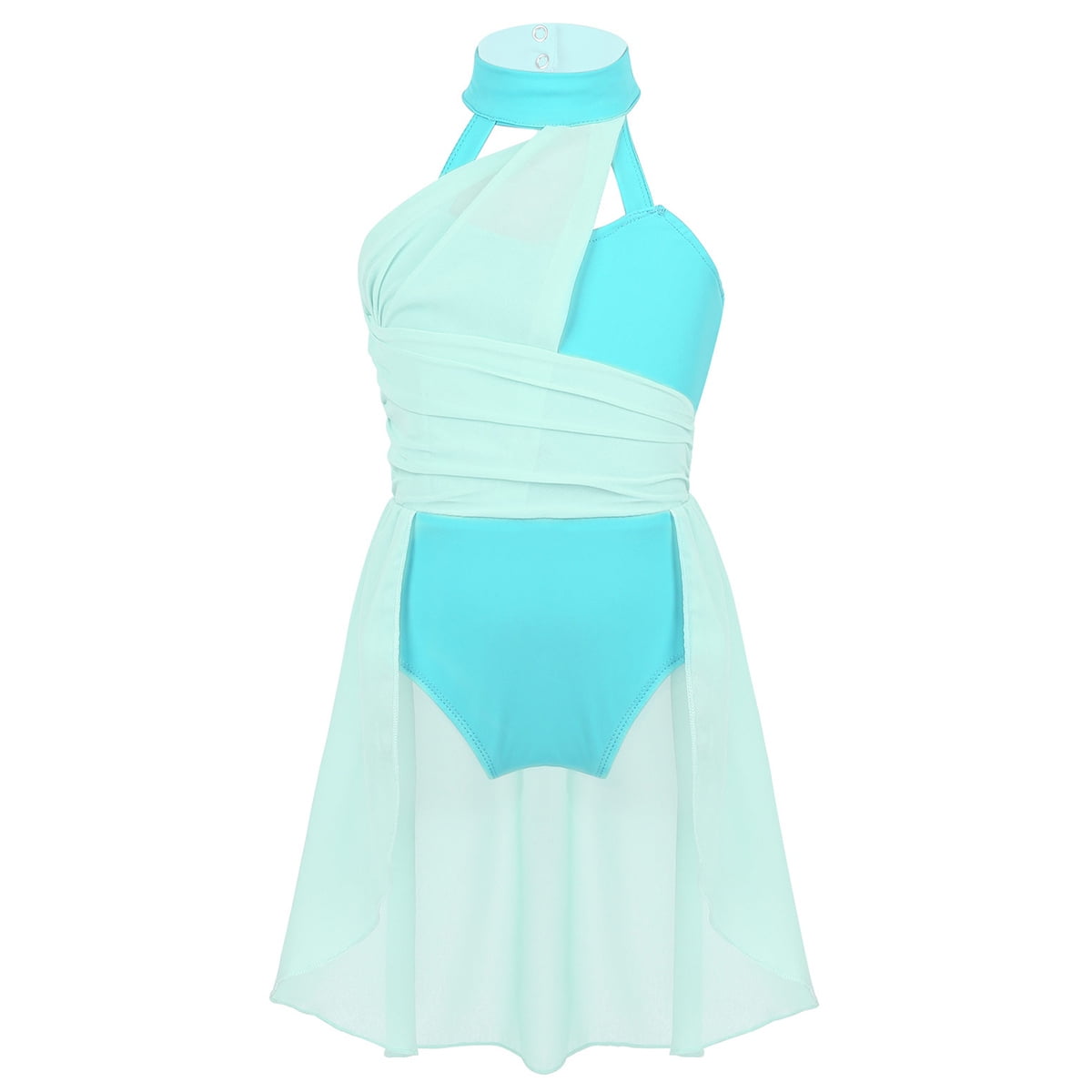Eandarui Kids Girls Lyrical Contemporary Dance Costume Dress Ballet ...