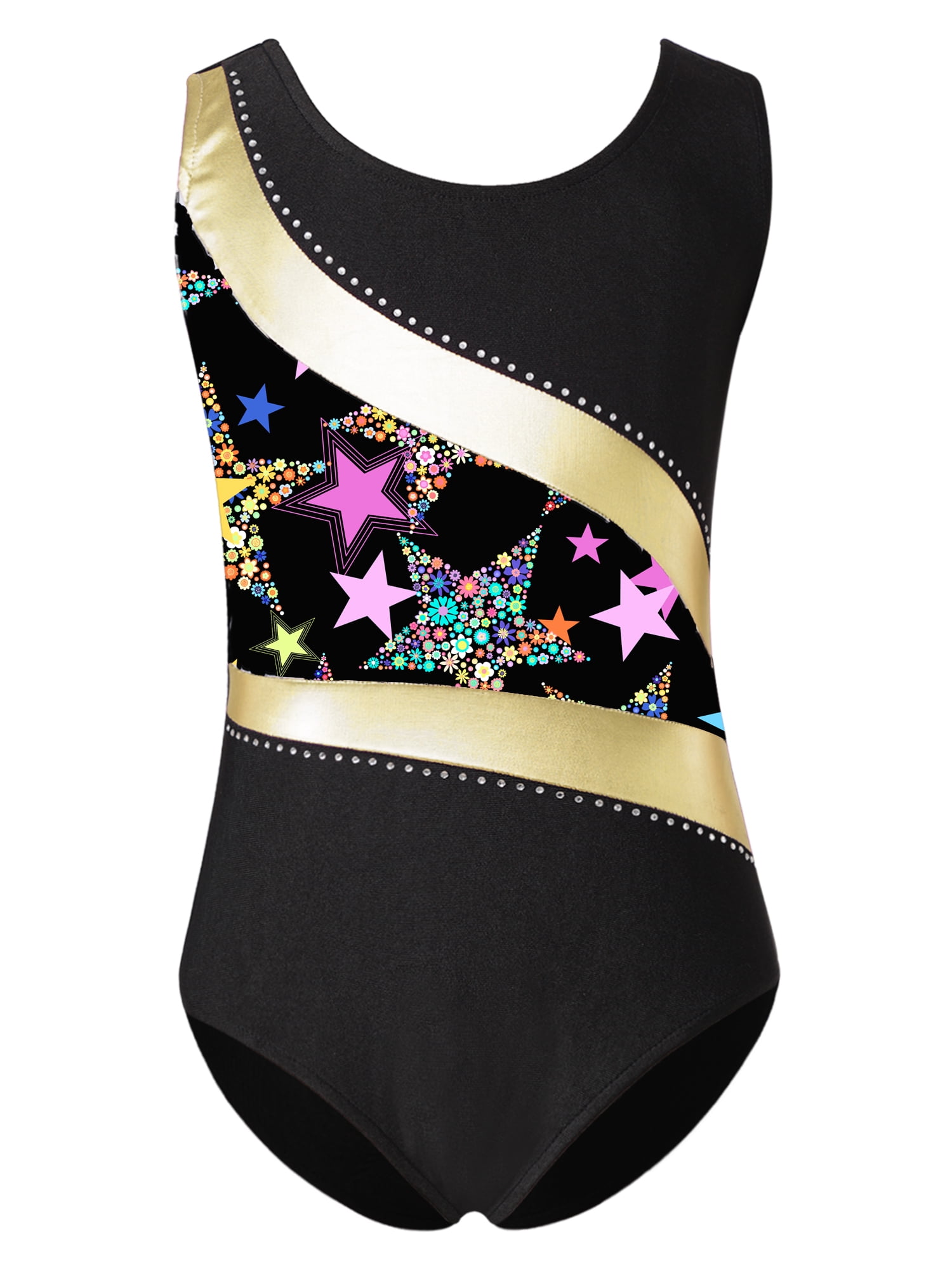 Eandarui Kids Girls One Piece Dance Outfits Gymnastics Ballet Leotards ...