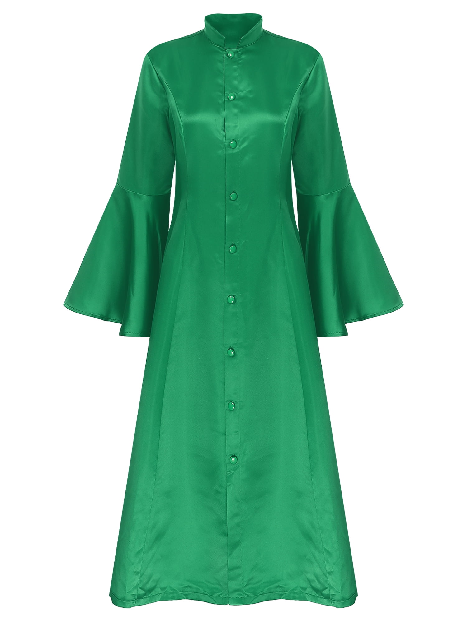 Eandarui Women Elegant Minister Choir Robe Dress Uniform Priest Cloak ...