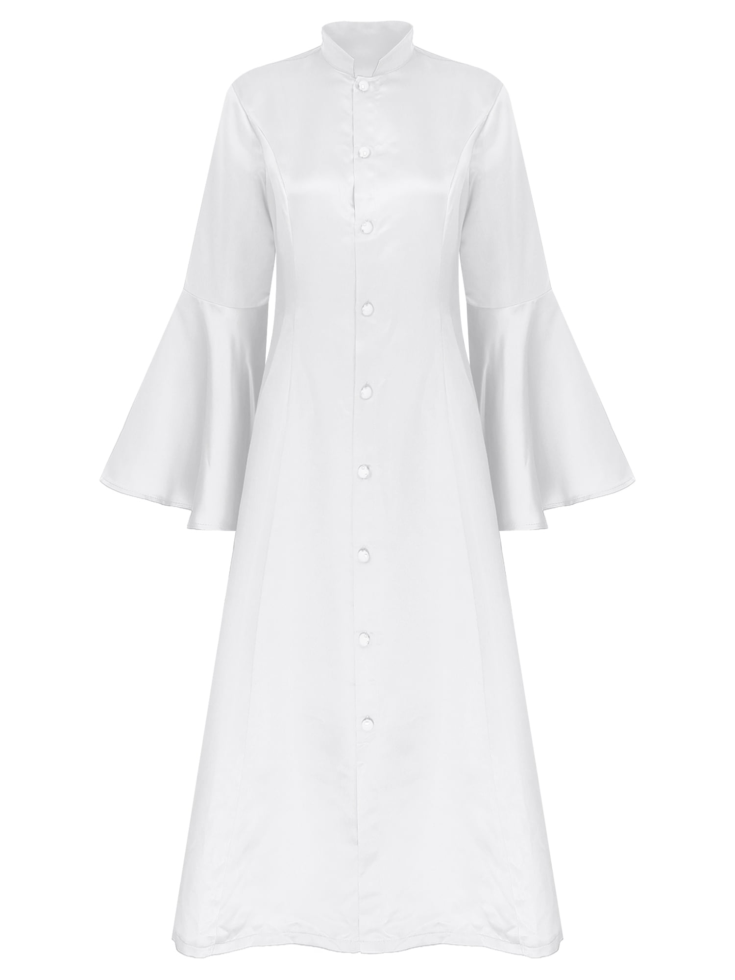 Eandarui Women Elegant Minister Choir Robe Dress Uniform Priest Cloak ...