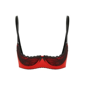 Open Nipple Shelf Bra
