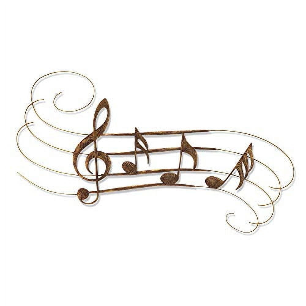 Eangee Home Design Music Wall Decor Large Musical Notes 40 Inches ...