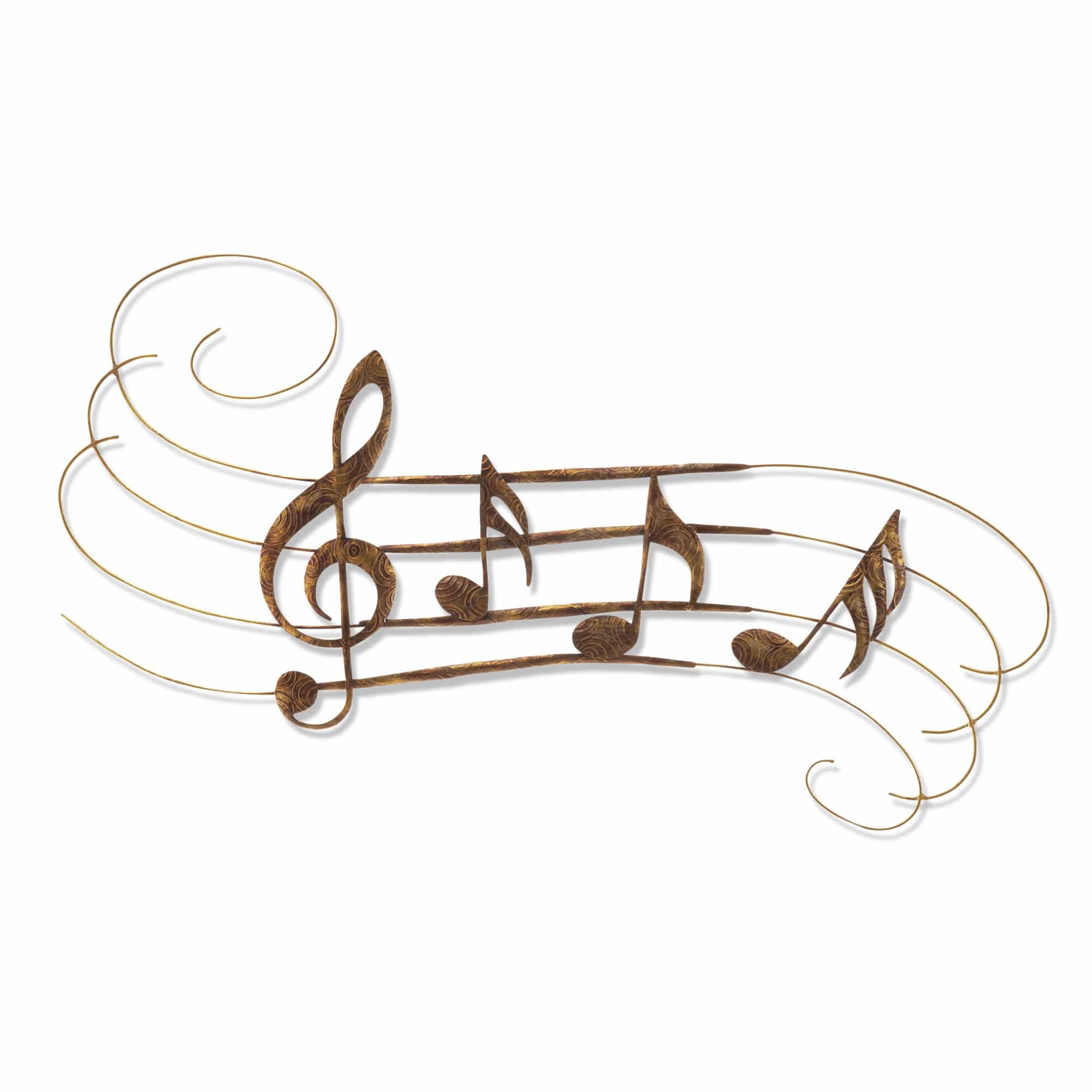 Eangee Home Design Music Wall Decor Large Musical Notes, Capiz and ...