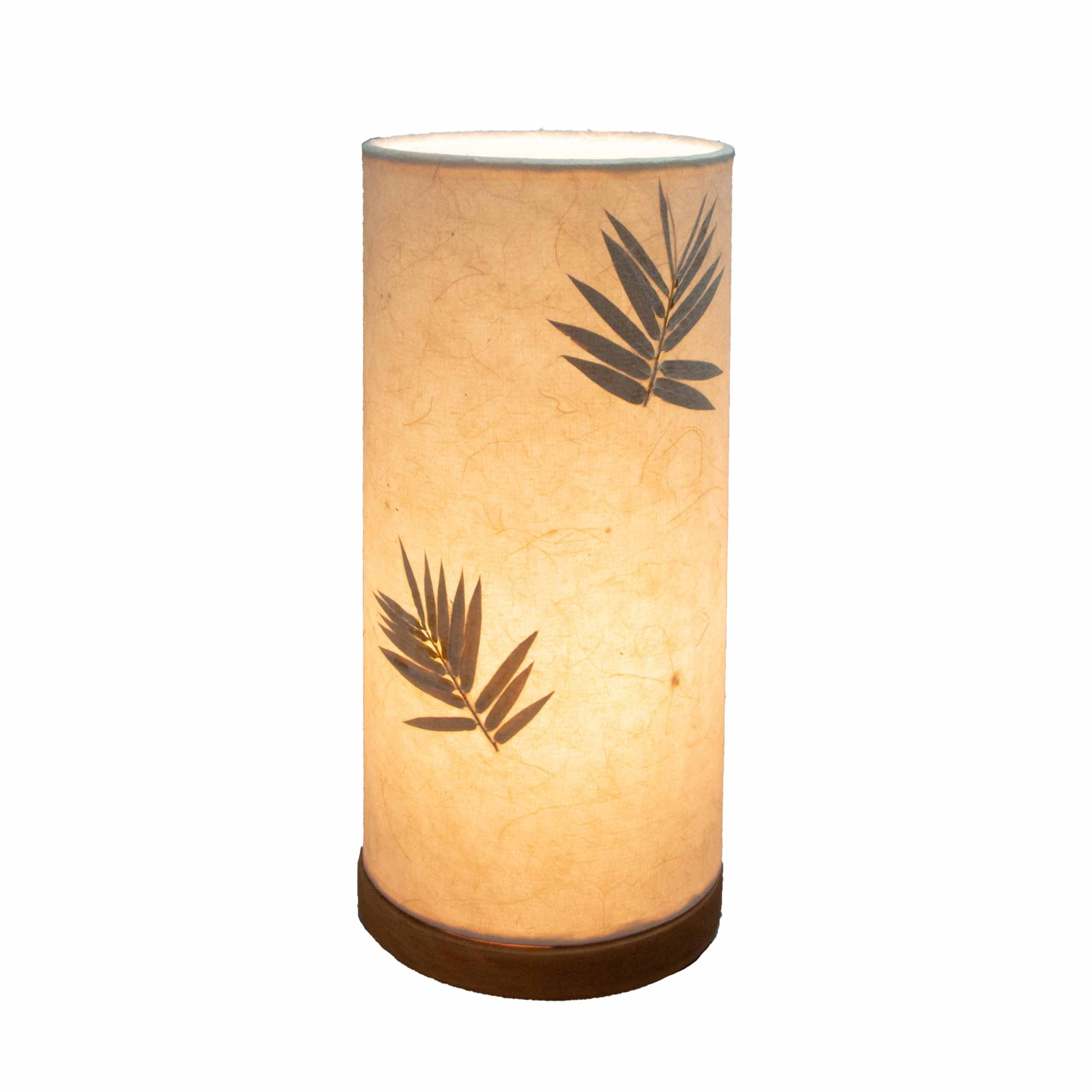Eangee Home Design Paper Cylinder Table Lamp, Shade Made Of Handmade ...