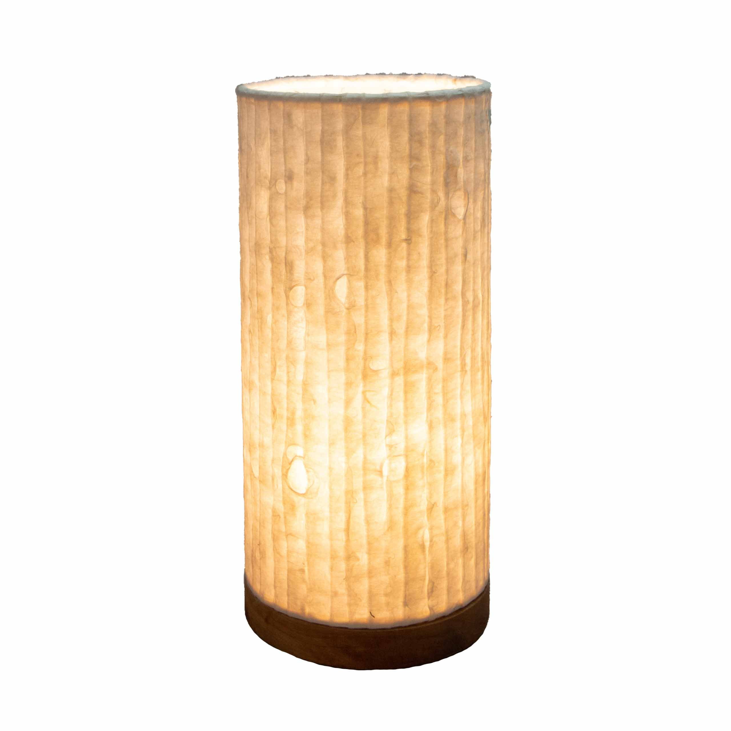 Eangee Home Design Paper Cylinder Table Lamp, Shade Made Of Handmade ...