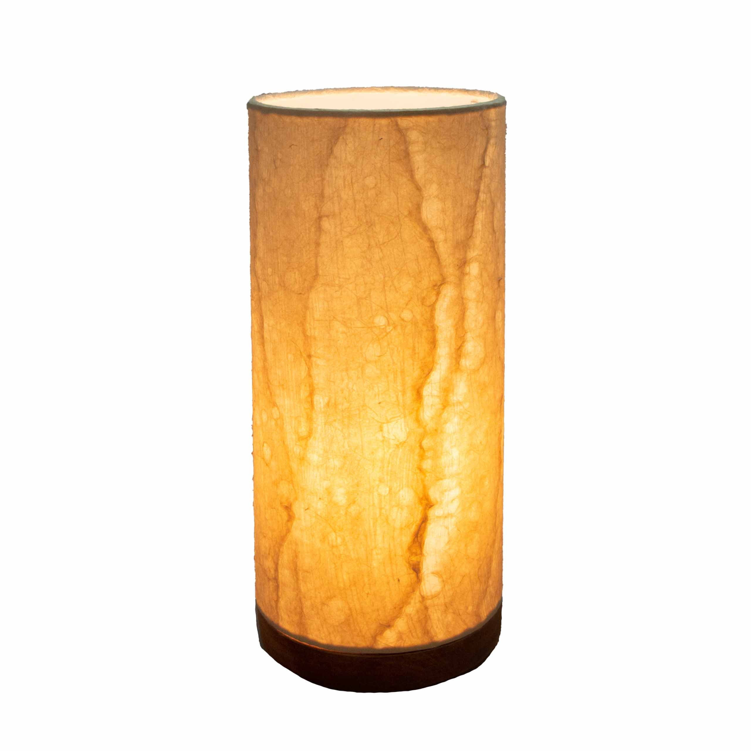 Eangee Home Design Paper Cylinder Table Lamp, Shade Made Of Handmade ...