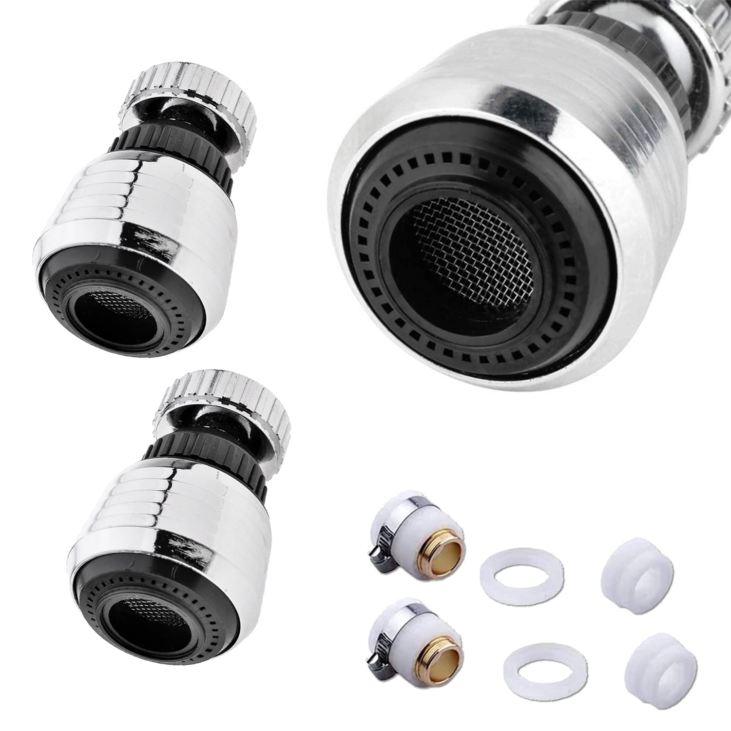 Eanloly [2 Pieces]Universal Tap Shower Attachment,Tap Rotatable Nozzle ...