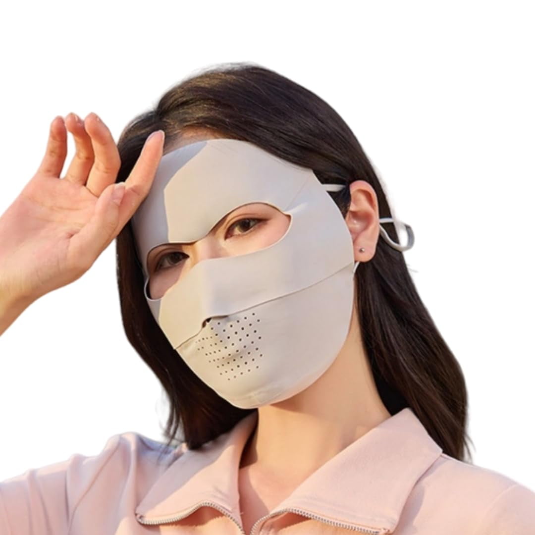 EaonituSunscreen Mask Sports Face Cover (LightGrey) - Walmart.com