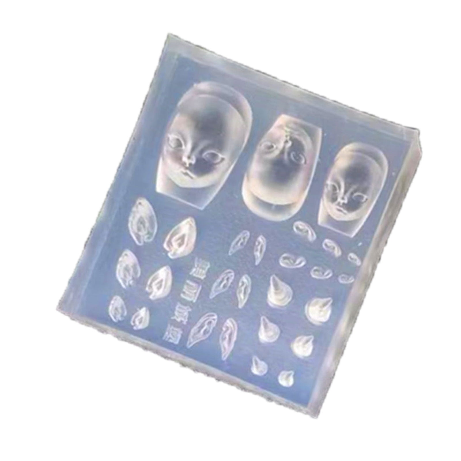 Ear Art Handcrafts Moulds Tools Doll Carving Molds Silicone for ...