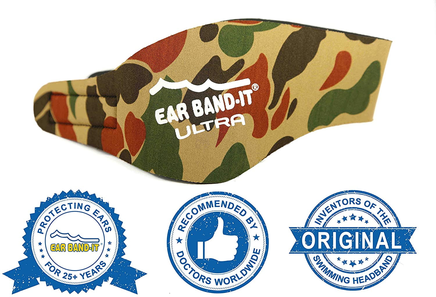 Ear Band-It Ultra Swimming Headband - Best Swimmer's Headband - Keep ...