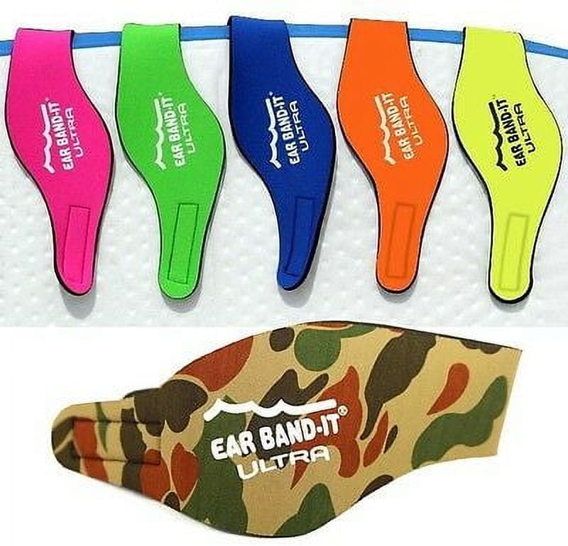 Ear Band-It Ultra Swimming Headband Ear Plugs, Best Swimmer's Headband ...