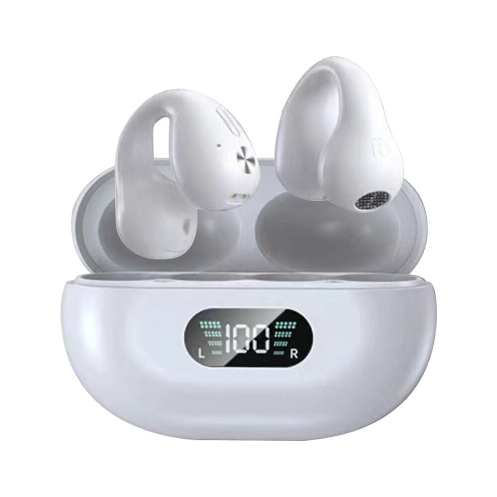 Ear Bone Conduction Earring Type Sports Clip Ear Wireless Bluetooth ...
