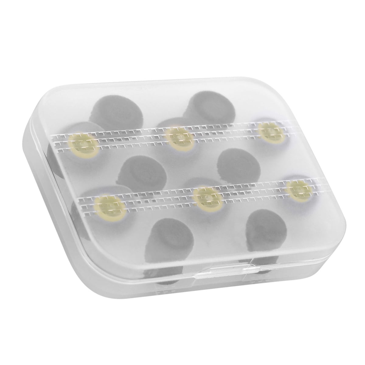 Ear Bud Tips Silicone Earbud Noise Cancelling Plugs Earbuds Black ...