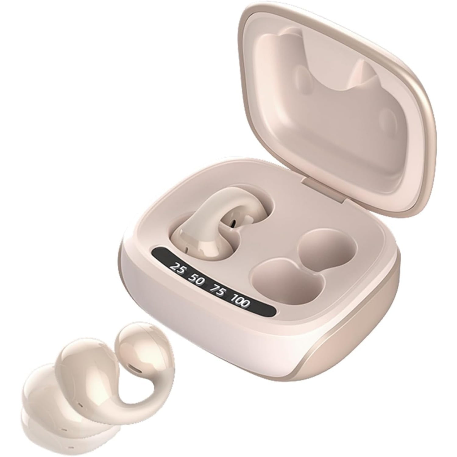 Ear Buds Clip On Earbuds Open Ear Headphones Wireless Bone Conducting ...